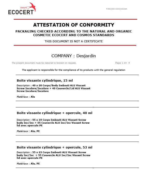 Understanding COSMOS - the COSMetics Organic and natural Standard